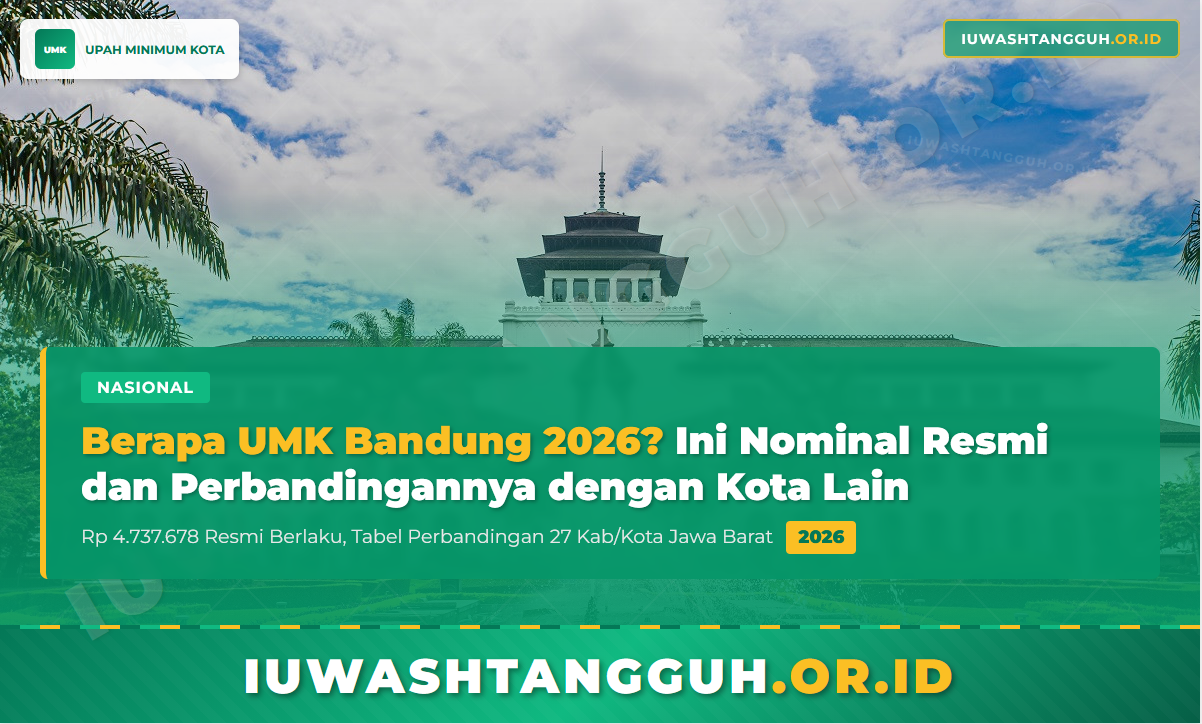 Berapa UMK Bandung 2026? Ini Nominal Resmi dan Perbandingannya dengan ...
